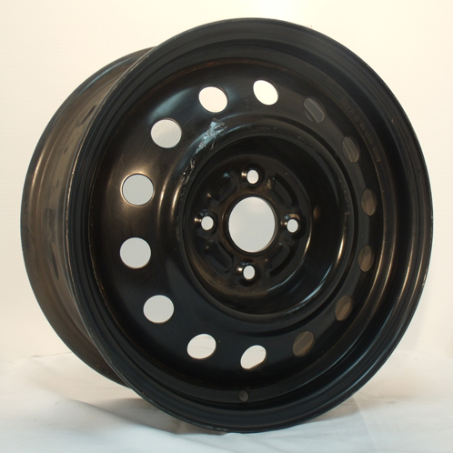RT Steel Wheel 15x6 4x100 45 56.1 Black – The Wheel Shop CA INC