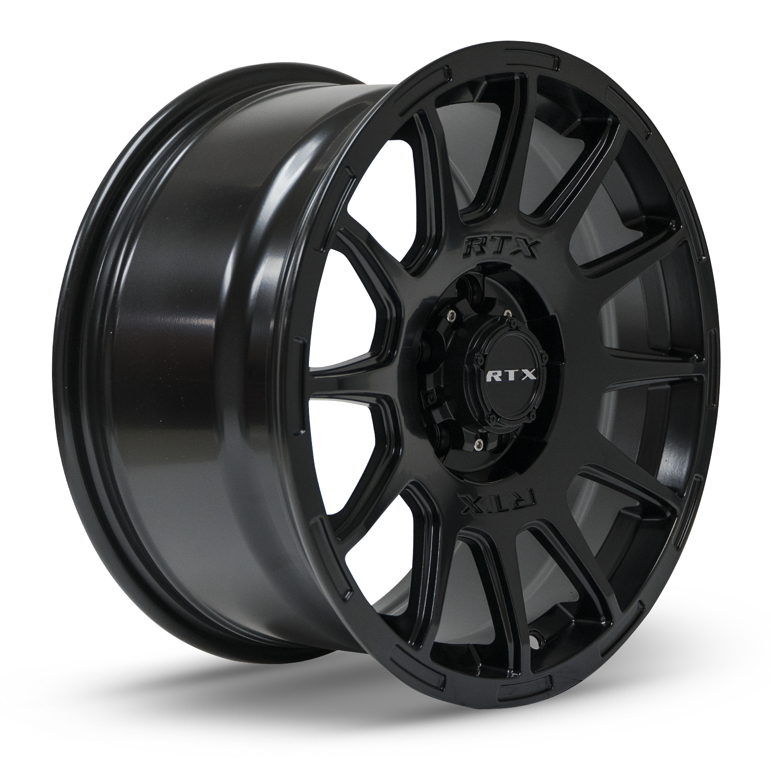 RTX Mini Baja 17x8.5 5x108 38 63.4 Satin Black – The Wheel Shop CA INC