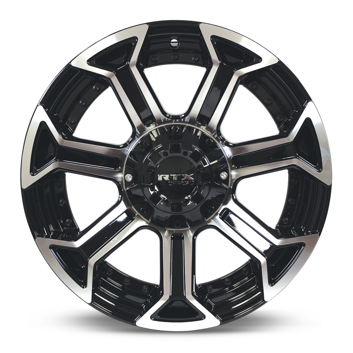 RTX Peak 20x10 5x127 -18 71.5 Gloss Black Machined – TheWheelShop.ca