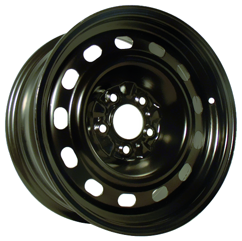 RT Steel Wheel 16x7 5x114.3 12 70.6 Black – The Wheel Shop CA INC