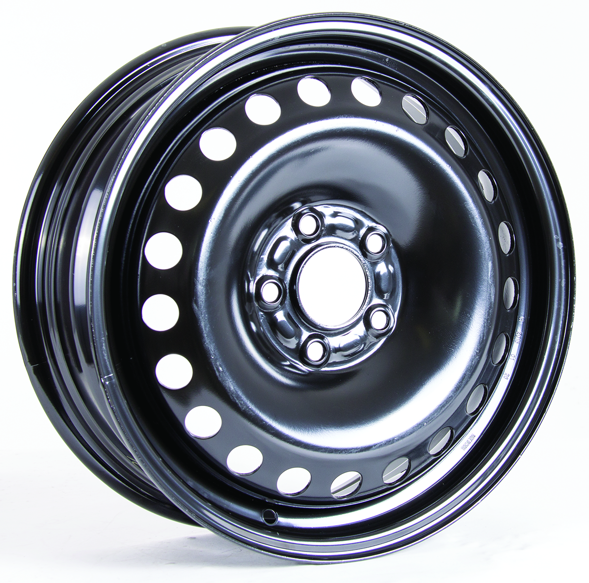 RT Steel Wheel 16x6 5x108 50 63.4 Black – The Wheel Shop CA INC