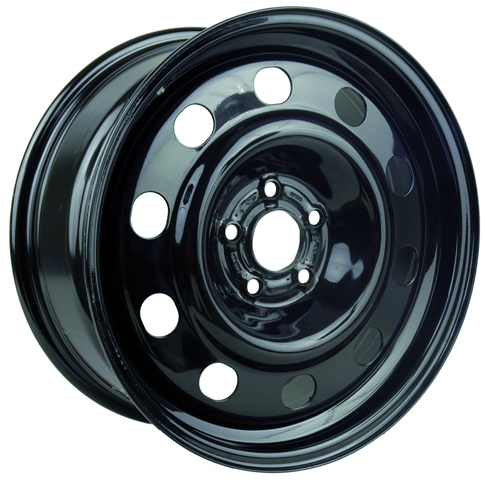 RT Steel Wheel 17x7 5x108 40 63.4 Black – The Wheel Shop CA INC