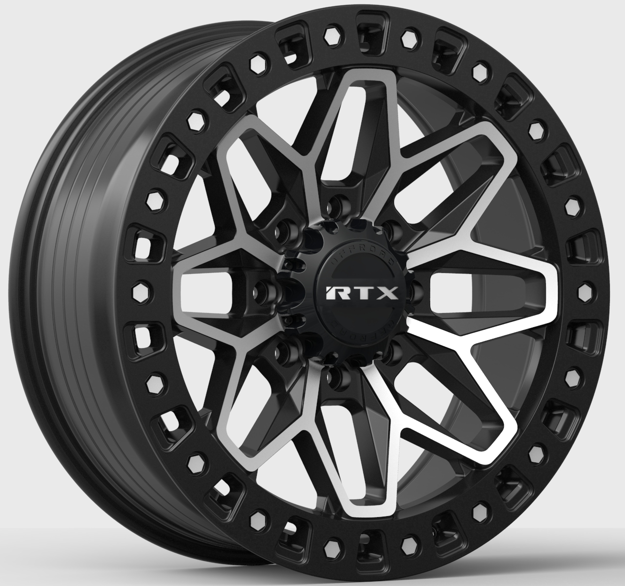 RTX Offroad Zion 17x9 8x165.1 20 125 Gloss Black Machined – TheWheelShop.ca