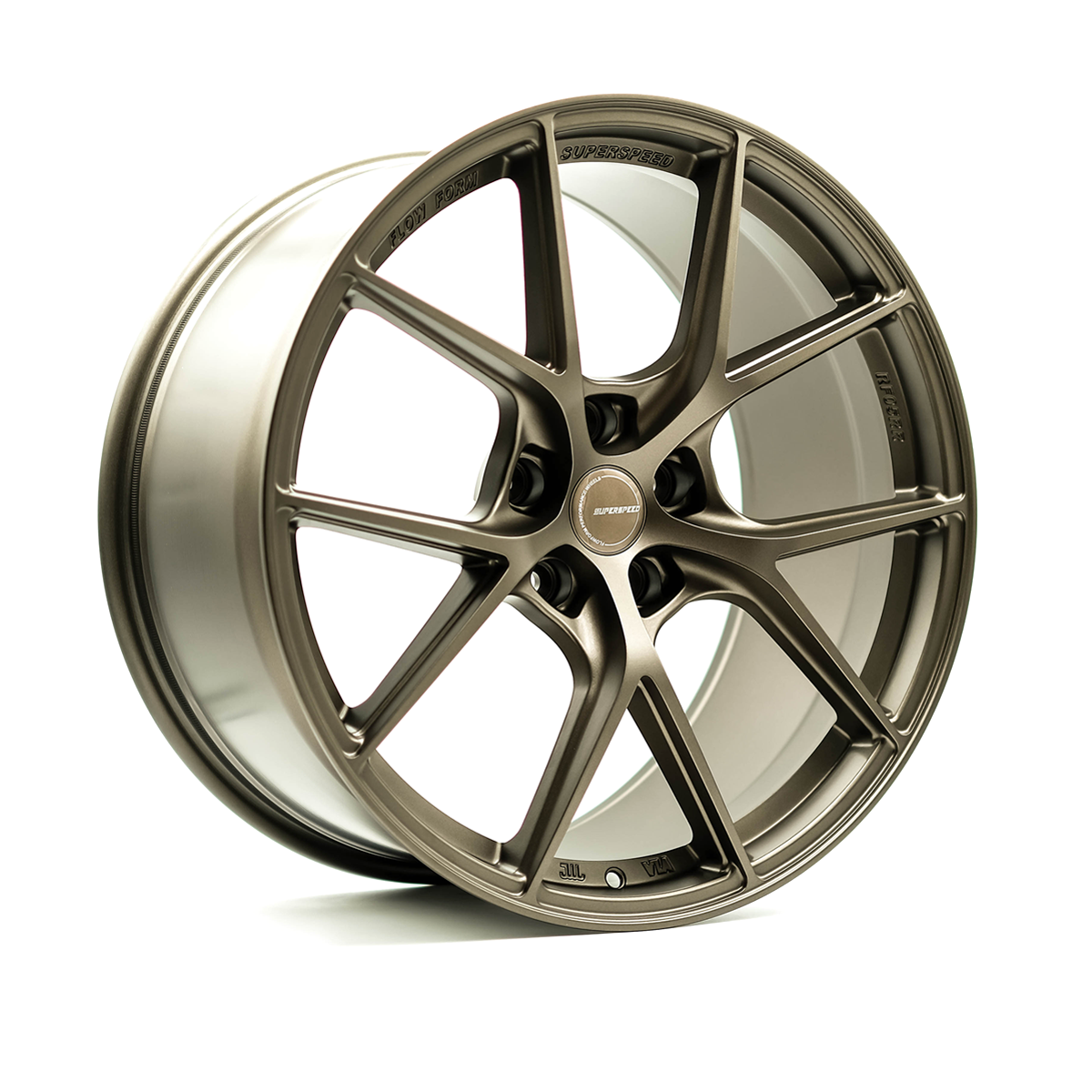 Superspeed Flow Form Rf05rr 20x10 5x120 40 74.1 Satin Bronze – The ...