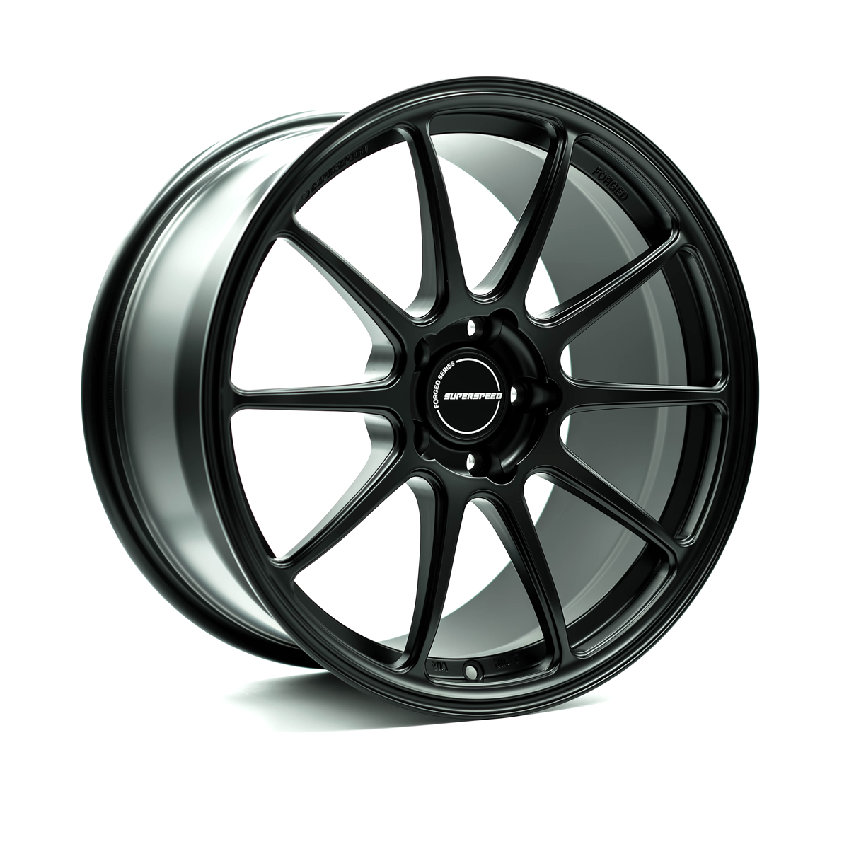 Superspeed Forged Pf03rr 18x9 5x112 42 57.1 Matt Black – TheWheelShop.ca