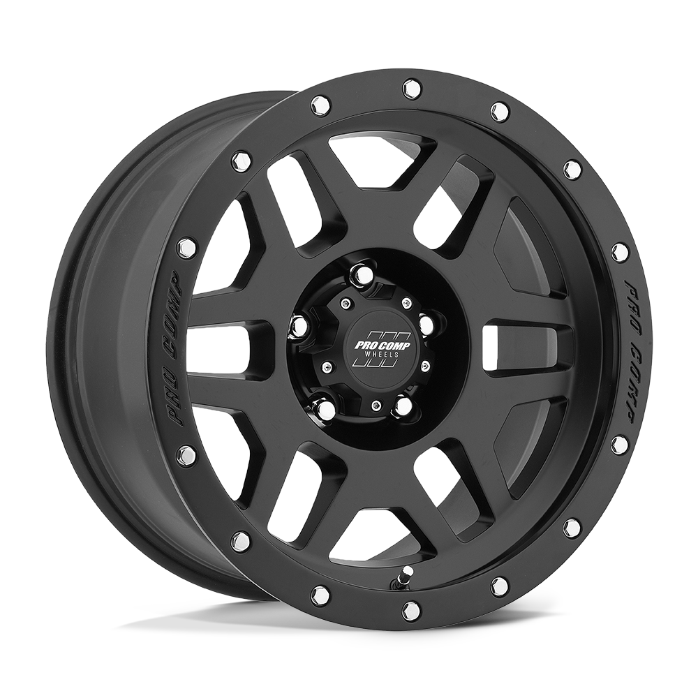 Pro Comp Pa41 Phaser 18x9 5x150 12 110.5 Satin Black – The Wheel Shop ...