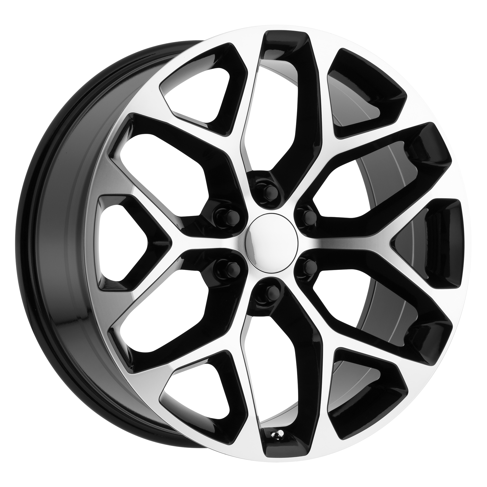 Performance Replicas Pr176 20x9 6x139.7 24 78.1 Gloss Black Machined ...