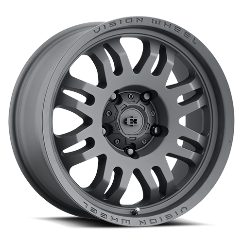 Vision Wheel 409 Inferno 17x9 6x139.7 12 110 Satin Black – TheWheelShop.ca