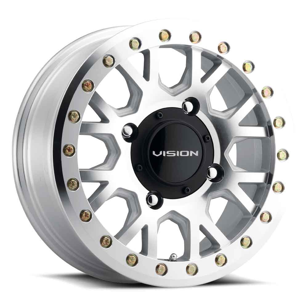 Vision Wheel (UTV) GV8 Invader 15x6 4x136 38 86 Machined – TheWheelShop.ca